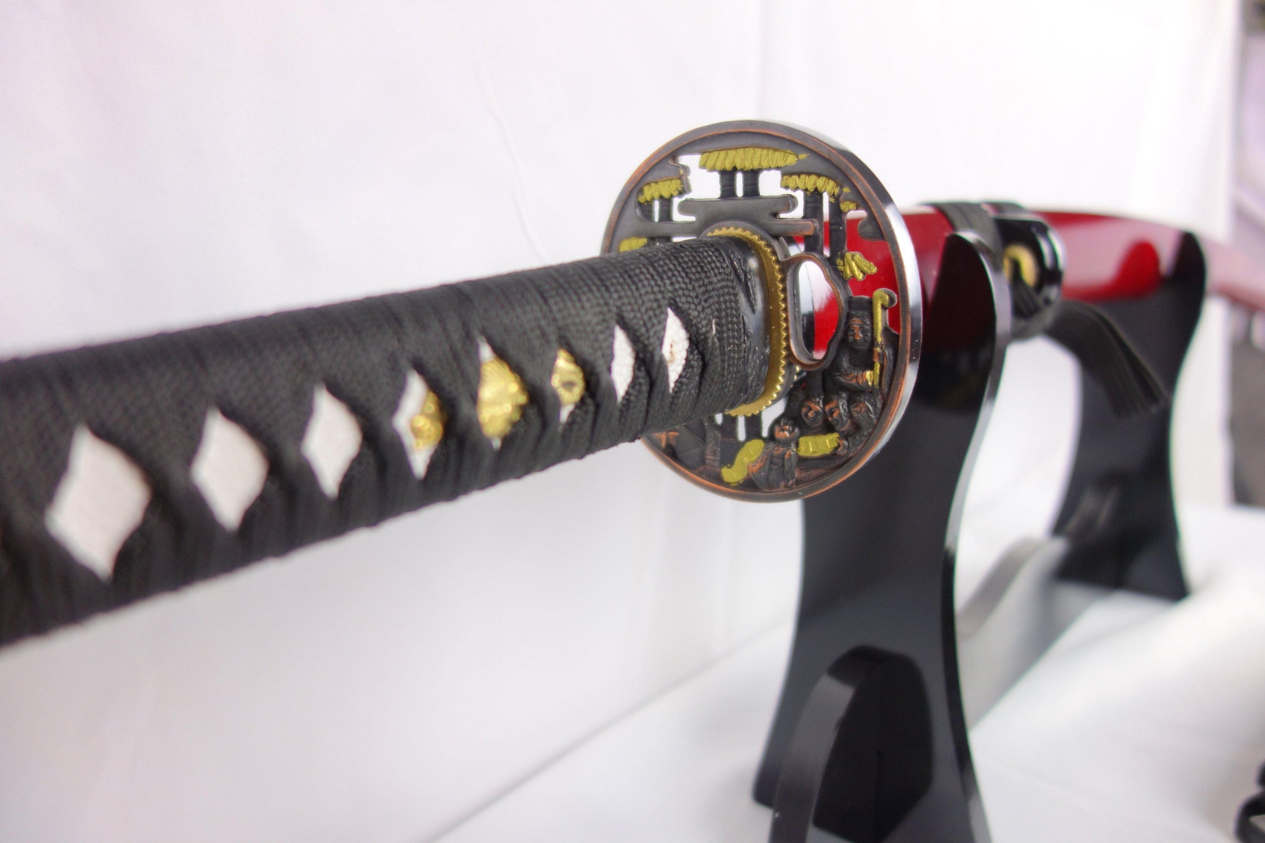 Katana carbon 1045 sawed G6KM18410RD – kick-ass.eu